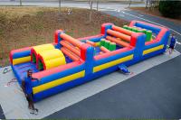 China Outdoor Commercial Adult Bounce House Obstacle Course Inflatable Obstacle Courses Rentals for sale