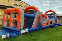China Outdoor Commercial Adult Bounce House Obstacle Course Inflatable Obstacle Courses Rentals for sale