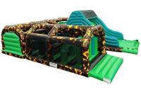 China Army Inflatable Obstacle Courses Backyard Bouncy Castles Obstacle Course For Rent for sale