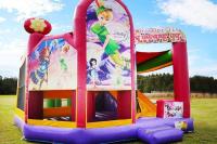 China Inflatable Juming Castle Combo Outdoor Hire Inflatable Bouncy Castle With Slide for sale
