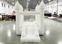 China White Mini Inflatable Bouncer Outdoor Indoor Kids Birthday Party Bouncy Castle House for sale