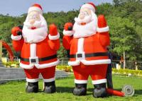 China Blow Up Santa Claus Great Christmas Decoration Outdoor Backyard Fun Inflatable Santa for sale