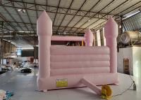 China Pink Inflatable Bouncer Castle Adults Kids Wedding Party Bouncing Castles for sale