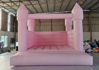 China Pink Inflatable Bouncer Castle Adults Kids Wedding Party Bouncing Castles for sale