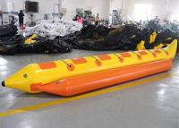 China Custmozied Banana Boat Water Sport Inflatable Floating Water Toys Fun For Adults for sale