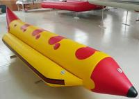China Custmozied Banana Boat Water Sport Inflatable Floating Water Toys Fun For Adults for sale