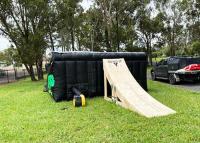 China Inflatable FMX Landing Airbag Snowboard Landing Bag Mattress For Sport Game for sale