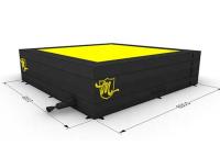 China Stunt Airbag Bike Jump Inflatable Air Bag Mattress Pad Landing Mat for sale