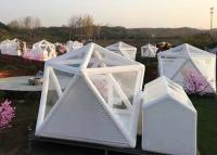 China Outdoor Inflatable Transparent Tent Stargazing Camping Blow Up Hotel for sale