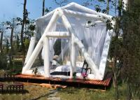 China Outdoor Inflatable Transparent Tent Stargazing Camping Blow Up Hotel for sale