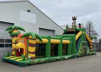 China Mega Inflatable Obstacle Courses Bouncy Castles For Kids Adults for sale