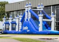 China Giant Inflatable Obstacle Courses Bouncer Fun Time For Adults Rental for sale