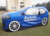 China PVC Inflatable Car Advertising Speed Crash Testing Blow Up Car 3D Model for sale