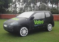 China PVC Inflatable Car Advertising Speed Crash Testing Blow Up Car 3D Model for sale