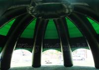 China Inflatable Event Tent Green Black Commercial Shade Blow Up Canopy Spider Tent for sale