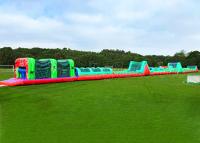 China Tarpauline Inflatable Obstacle Courses Outdoor Boot Camp Inflatable Equipment for sale