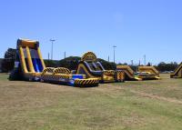 China Inflatable Assault Courses Outdoor Sport Game Obstacle Courses For Children'S Parties for sale