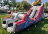 China Backyard Obstacle Course Bounce House PVC Blue Largest Inflatable Obstacle Course Run for sale
