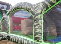 China Inflatable Obstacle Courses Hire  PVC Tarpaulin Blow Up Obstacle Course Rental For Adults for sale