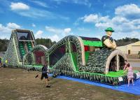 China Inflatable Obstacle Courses Hire  PVC Tarpaulin Blow Up Obstacle Course Rental For Adults for sale