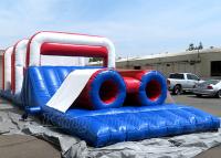 China Inflatable Military Obstacle Course PVC Sport Game Large Inflatable Obstacle Course Races for sale