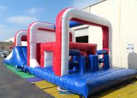 China Inflatable Military Obstacle Course PVC Sport Game Large Inflatable Obstacle Course Races for sale
