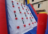 China Outdoor Race Sport Game 18m Large Inflatable Obstacle Courses For Adults Rental for sale