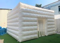 China Inflatable Event Tent PVC Wedding Party Led Night Club Photo Booth Inflatable Cube Tents for sale