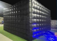 China Inflatable Event Tent 6m*6m*4m PVC Outdoor Event Party Cube Inflatable Blow Up Tent for sale