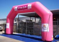 China Advertising Air Tight Sealed Race Running Start Finish Line Inflatable Air Arch Archway for sale