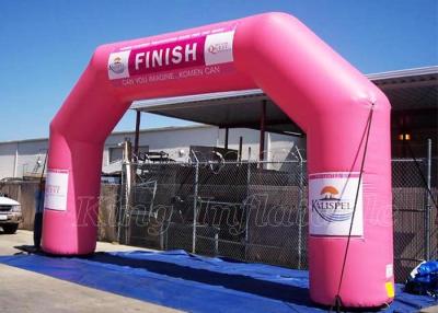 China Advertising Air Tight Sealed Race Running Start Finish Line Inflatable Air Arch Archway for sale