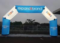 China Customized Race Advertising Gate Airtight Events Air Archway Inflatable Start Finish Arch for sale