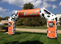 China Customized Race Advertising Gate Airtight Events Air Archway Inflatable Start Finish Arch for sale