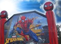 China Kids Inflatable Bouncer Castle Outdoor Commercial Party Spider Man Bouncy Castle Hire for sale
