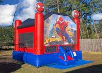 China Kids Inflatable Bouncer Castle Outdoor Commercial Party Spider Man Bouncy Castle Hire for sale