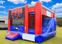 China Kids Bounce House Combo Bouncer Jumper Spiderman Inflatable Castle With Slide for sale