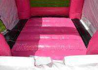 China Princess Pink Bouncy Castle Bouncers Kids Game Inflatable Bounce House Combo With Slide for sale