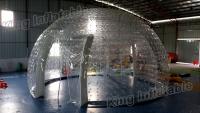 China PVC Combo Transparent Inflatable Dome Tent 8m Diameter For Party / Exhibition for sale