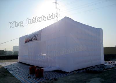 China Waterproof  Sewn White PVC Inflatable Event Tent Fast Inflated For Activity for sale