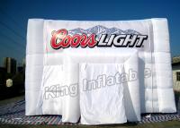 China Waterproof  Sewn White PVC Inflatable Event Tent Fast Inflated For Activity for sale