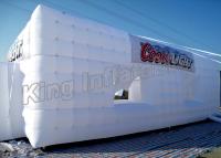 China Waterproof  Sewn White PVC Inflatable Event Tent Fast Inflated For Activity for sale