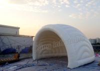 China White Shell PVC Tarpaulin Inflatable Event Tent Wedding Golf Tent 5.0*3.8*4.0m for sale