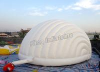 China White Shell PVC Tarpaulin Inflatable Event Tent Wedding Golf Tent 5.0*3.8*4.0m for sale
