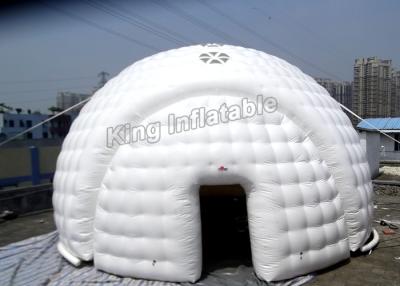 China Fire - Resistant White Inflatable Event Tent , Inflatable Dome Tent For Project Show Events for sale