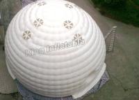 China Fire - Resistant White Inflatable Event Tent , Inflatable Dome Tent For Project Show Events for sale