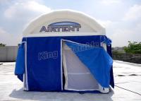 China Strong Simple Frame Tube Structure Inflatable Event Tent Airtight PVC Tarpaulin for sale