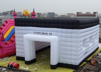 China 0.4mm PVC Tarpaulin Inflatable Marquee Tent With LED Light For Exhibitions for sale
