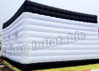 China 0.4mm PVC Tarpaulin Inflatable Marquee Tent With LED Light For Exhibitions for sale