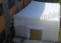 China Marquee Reinforced Seam Inflatable Event Tent PVC Stretch Building Tent With Door And Windows for sale