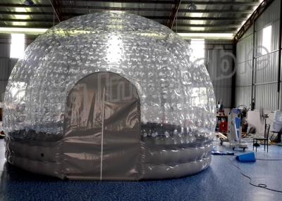 China Outdoor Rental Transparent Inflatable Cube Tent Bubble Tent With Double Layers for sale